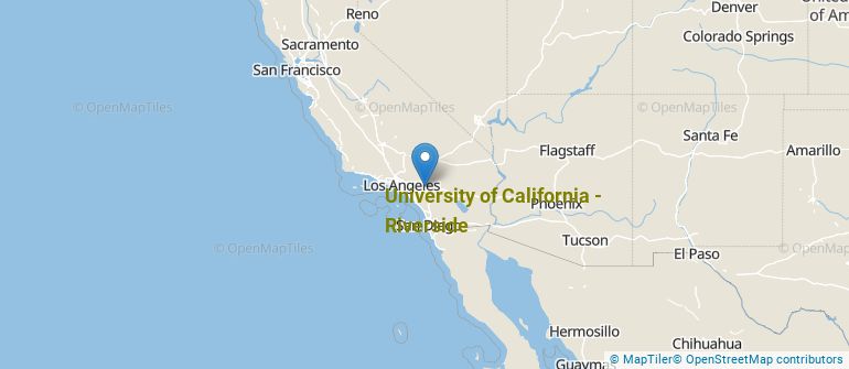 Where Is University of California - Riverside?