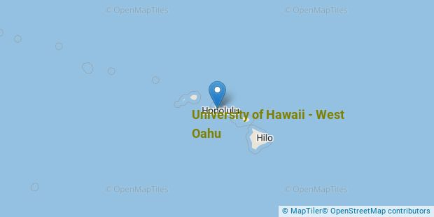 Where Is University of Hawaii - West Oahu?