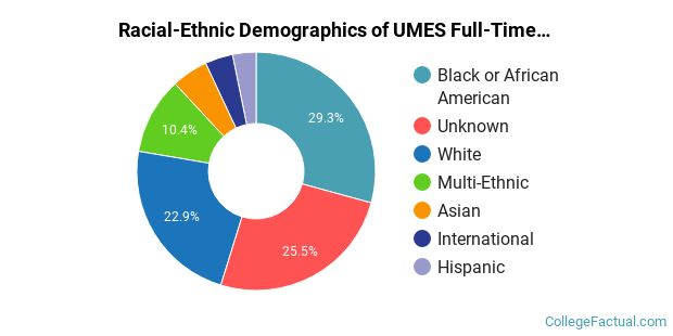 University of Maryland Eastern Shore Diversity: Racial Demographics ...
