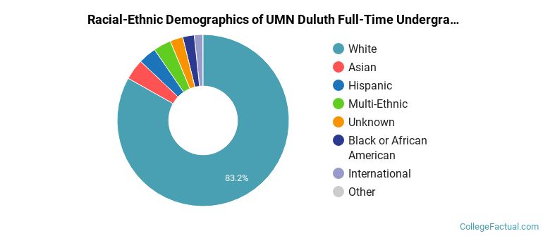 University of Minnesota - Duluth Diversity: Racial Demographics & Other ...