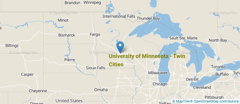 Where Is University of Minnesota - Twin Cities?