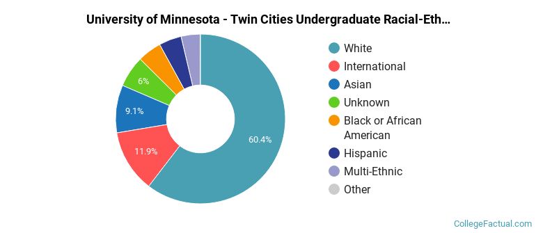 University of Minnesota - Twin Cities Diversity: Racial Demographics ...