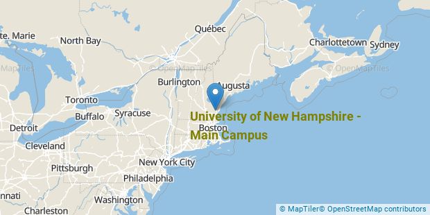Where Is University of New Hampshire - Main Campus?