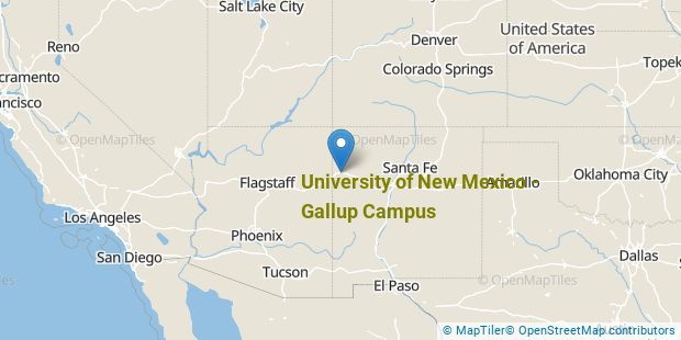 Where Is University of New Mexico - Gallup Campus?