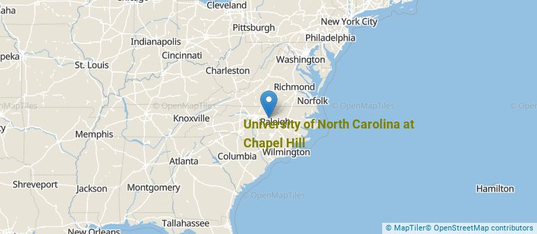 Where Is University of North Carolina at Chapel Hill?