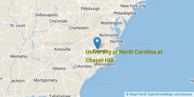 Where Is University of North Carolina at Chapel Hill?