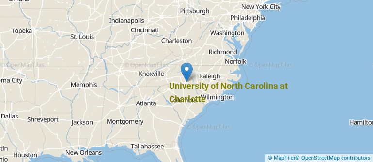 Where Is University of North Carolina at Charlotte?