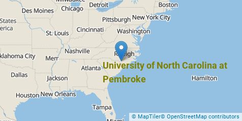 Where Is University of North Carolina at Pembroke?