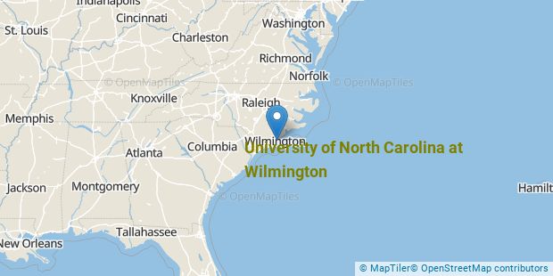 Where Is University of North Carolina at Wilmington?