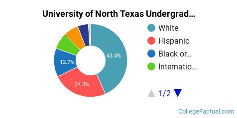University of North Texas Diversity: Racial Demographics & Other Stats