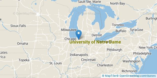 Where Is University of Notre Dame?