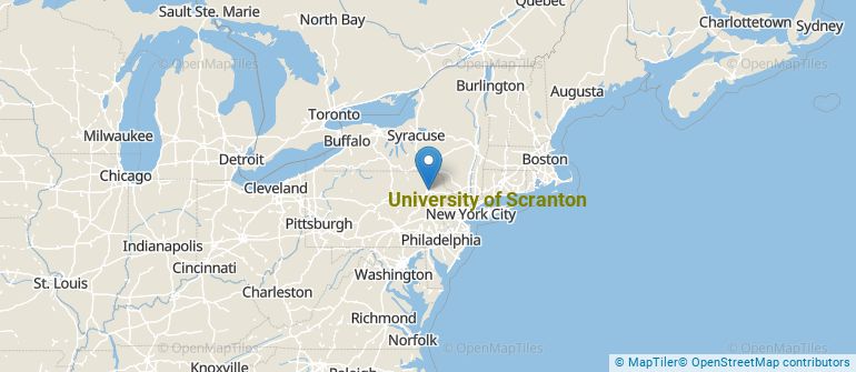 Where Is University of Scranton?