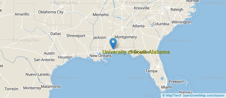 Where Is University of South Alabama?