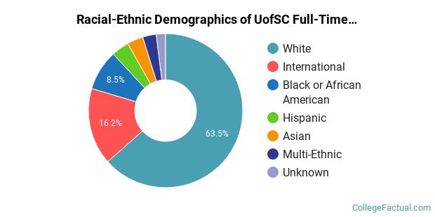 University of South Carolina - Columbia Diversity: Racial Demographics ...
