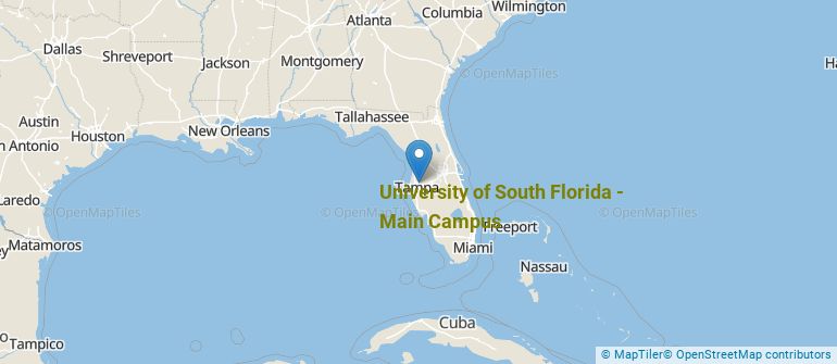 Where Is University of South Florida - Main Campus?