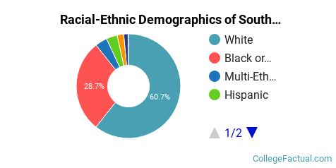 University of Southern Mississippi Diversity: Racial Demographics ...