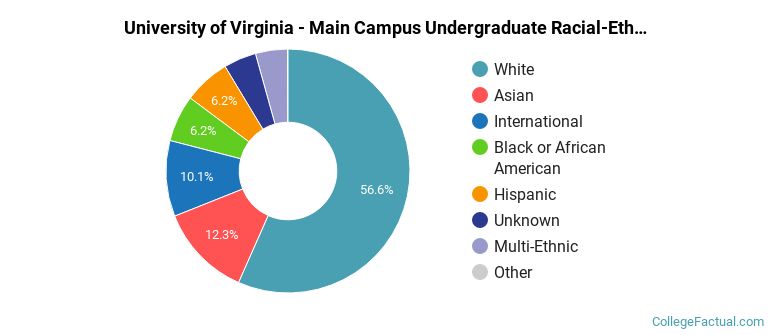University of Virginia - Main Campus Diversity: Racial Demographics ...