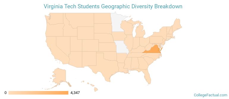 Virginia Tech Diversity: Racial Demographics & Other Stats