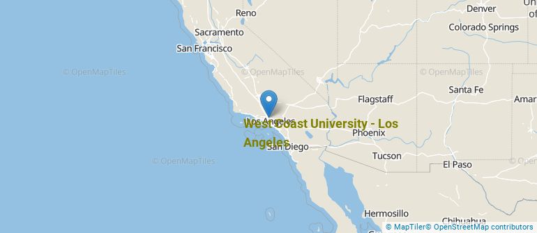 Where Is West Coast University - Los Angeles?