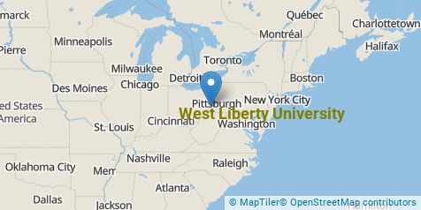 West Liberty University Campus Map - United States Map