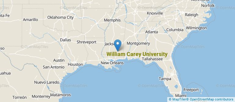 Where Is William Carey University?
