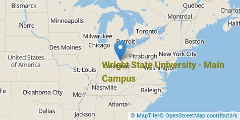 Where Is Wright State University - Main Campus?