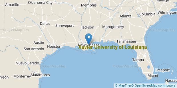 Where Is Xavier University of Louisiana?